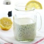 Lemon Poppyseed Salad Dressing - Creme De La Crumb