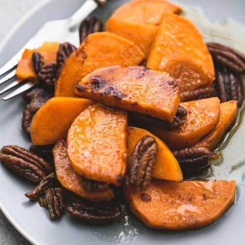 Baked Southern Candied Sweet Potatoes - Creme De La Crumb