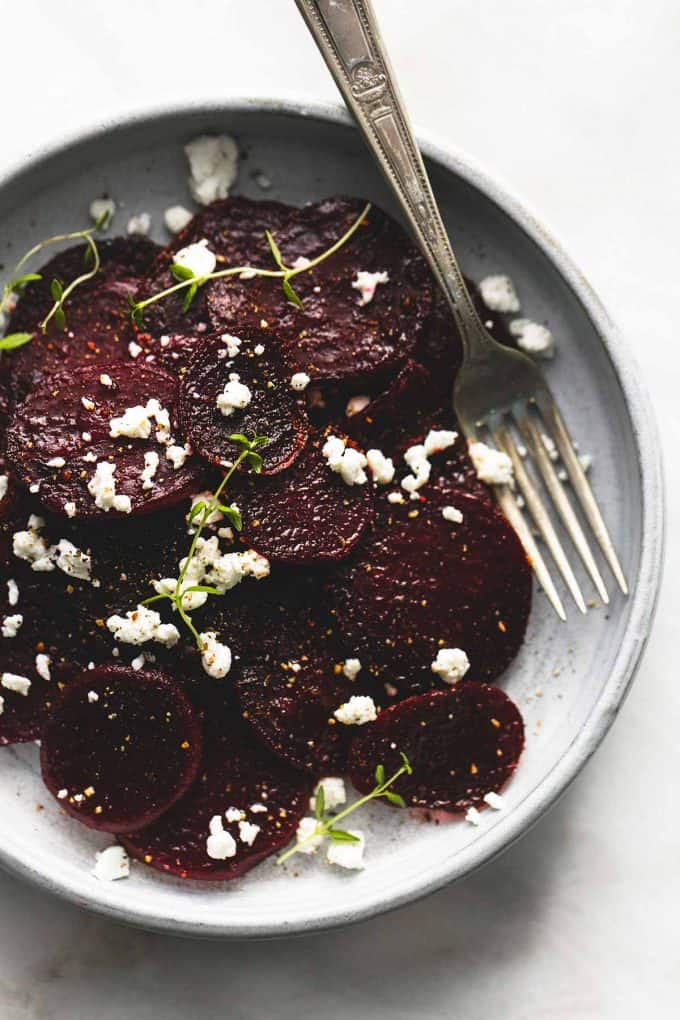 Roasted Beets with Goat Cheese - Creme De La Crumb
