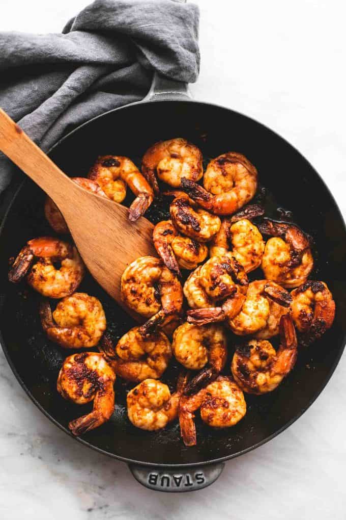 Fiesta Lime Shrimp Salad - Creme De La Crumb