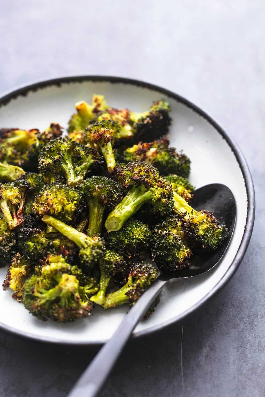 Roasted Broccoli - Creme De La Crumb