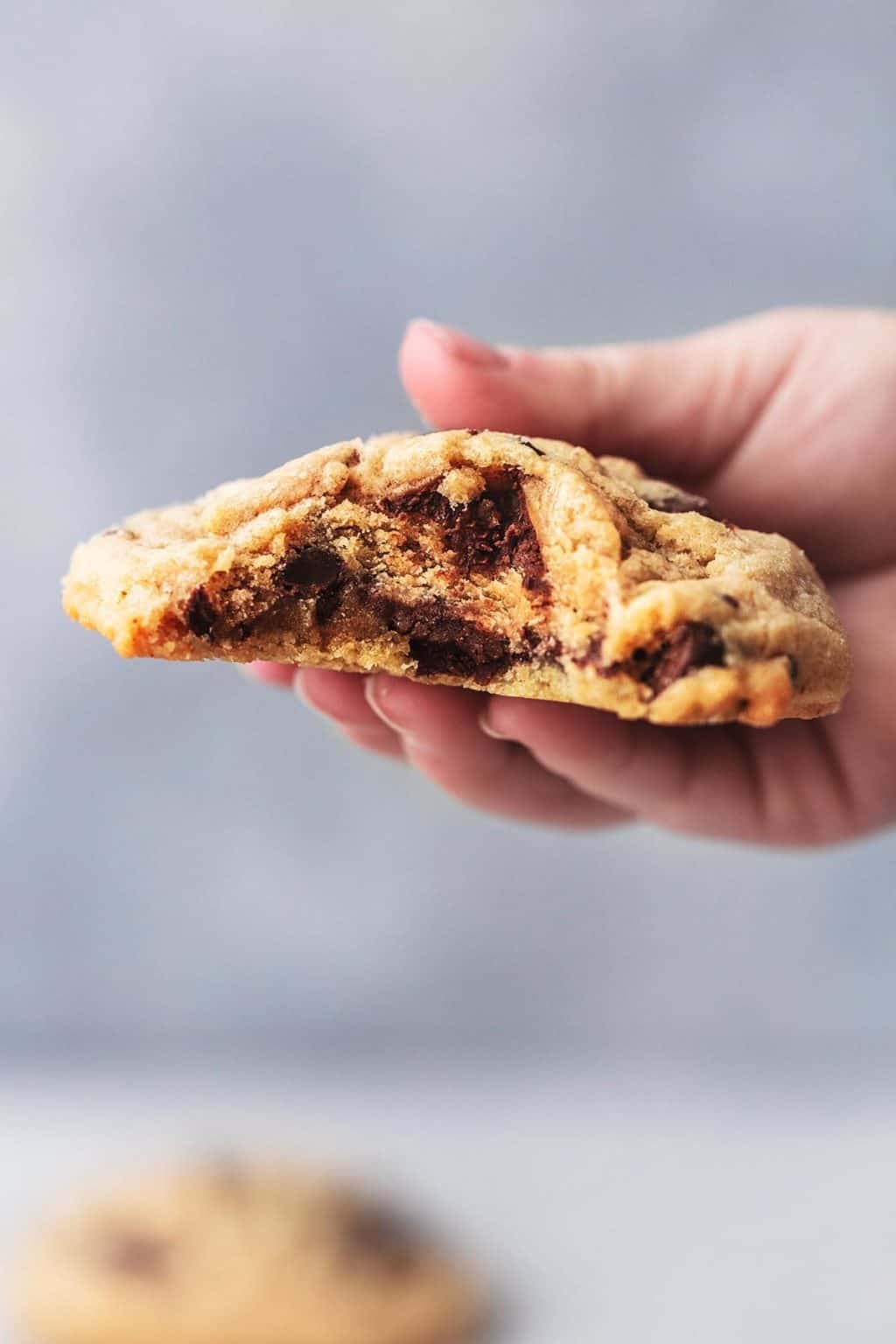 Peanut Butter Chocolate Chunk Cookies - Creme De La Crumb