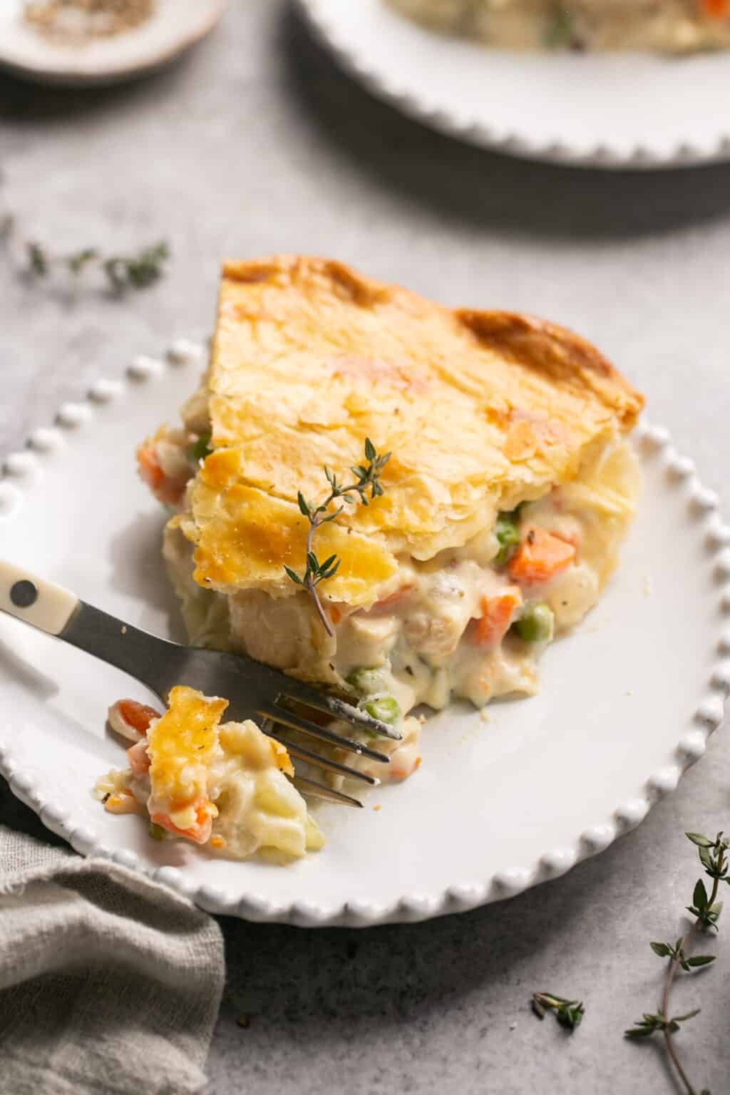 Easy Homemade Chicken Pot Pie - Creme De La Crumb