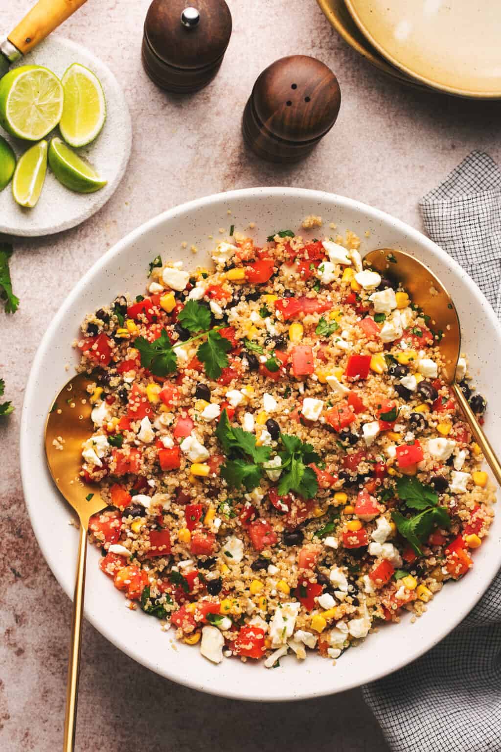 Quinoa Salad Recipe - Creme De La Crumb
