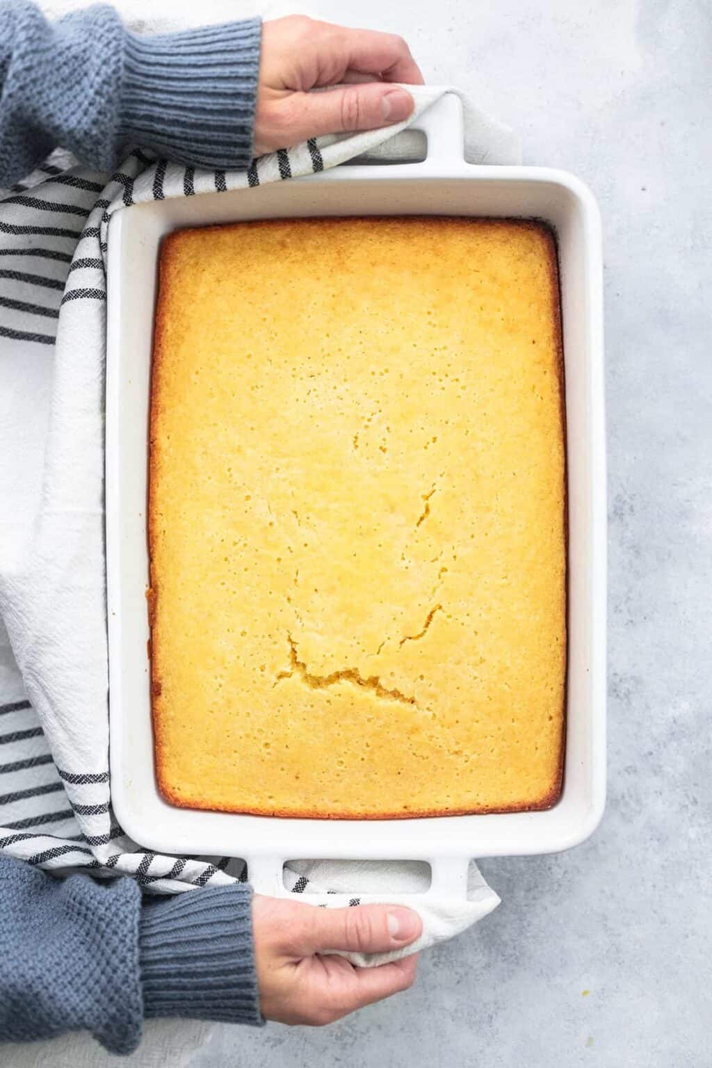 BEST Super Moist Cornbread Recipe - Creme De La Crumb