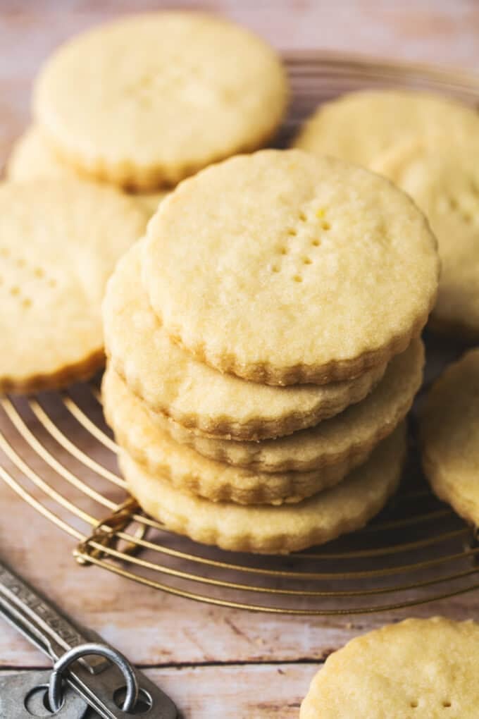Shortbread Cookies - Creme De La Crumb