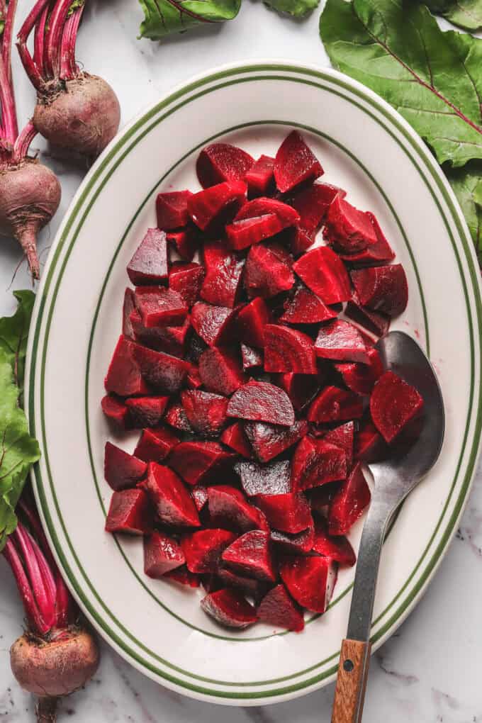 Oven Roasted Beets - Creme De La Crumb